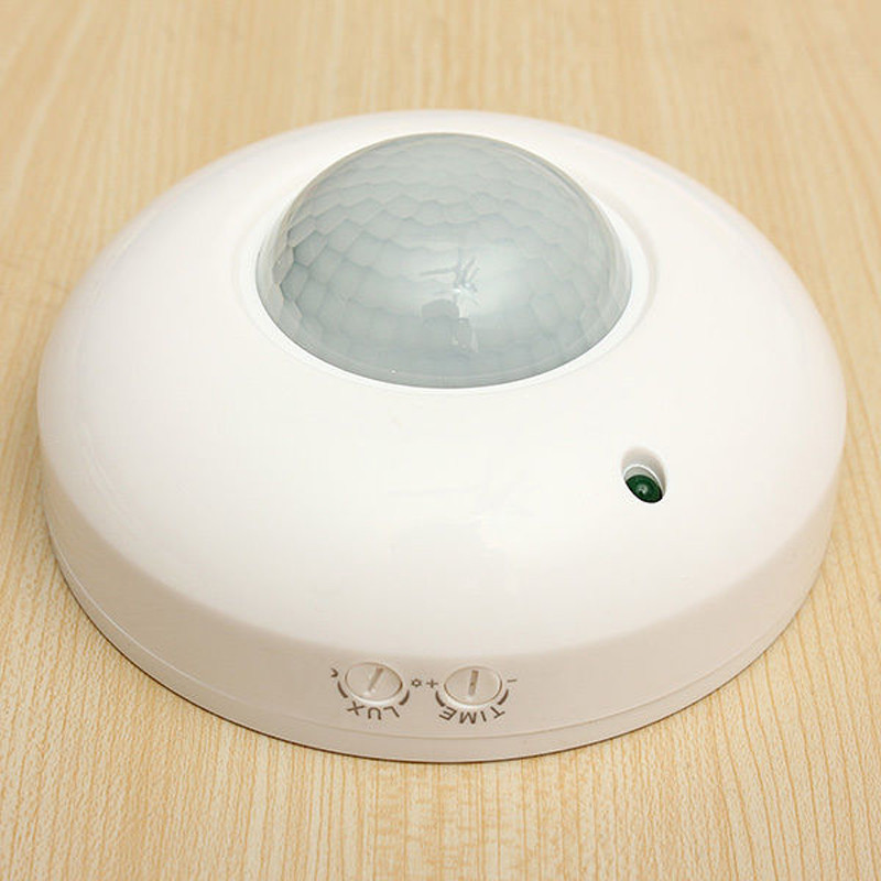 360 PIR Ceiling Motion Movement Presence Sensor Detector Light Switch ...