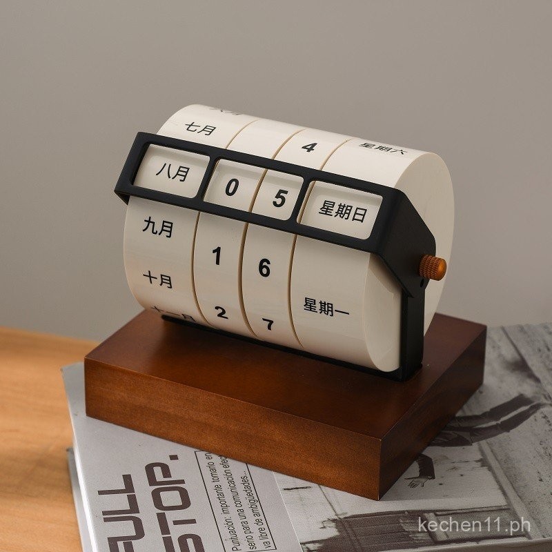 Retro Runner Perpetual Calendar Creative Rotational Calendar Advanced ...