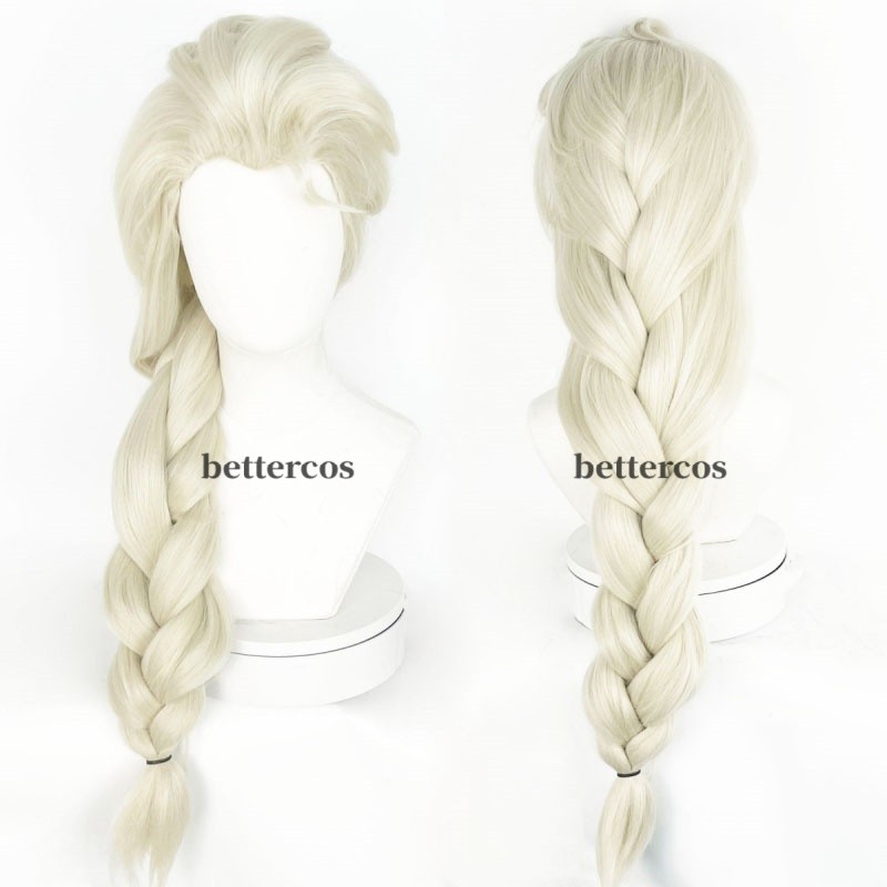 Frozen Bold Braid Styling Anime Princess Elsa Elsa COS Anime Wig ...