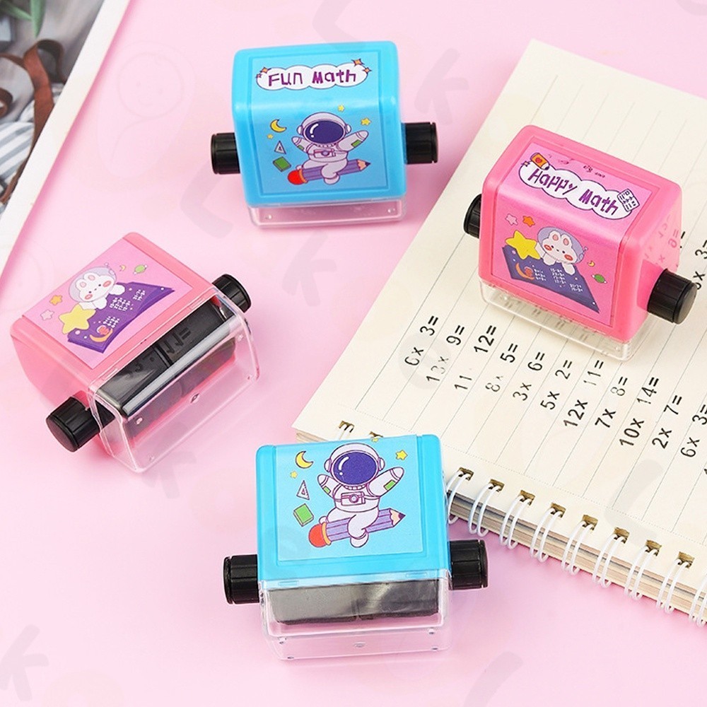 Math Roller Stamp For Students Addition And Subtraction Exercises ...