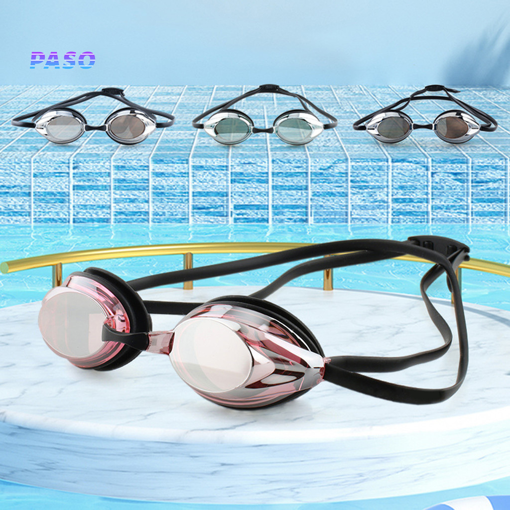 PAS-Anti-fog Swimming Goggles Clear Wide Vision UV Protection ...