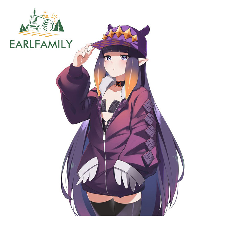 EARLFAMILY 13cm x 8.7cm Hololive Car Sticker Funky Style Occlusion ...