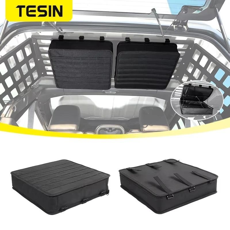 TESIN Car Trunk Expansion Rack Cargo Storage Bag Organizers Saddlebag ...