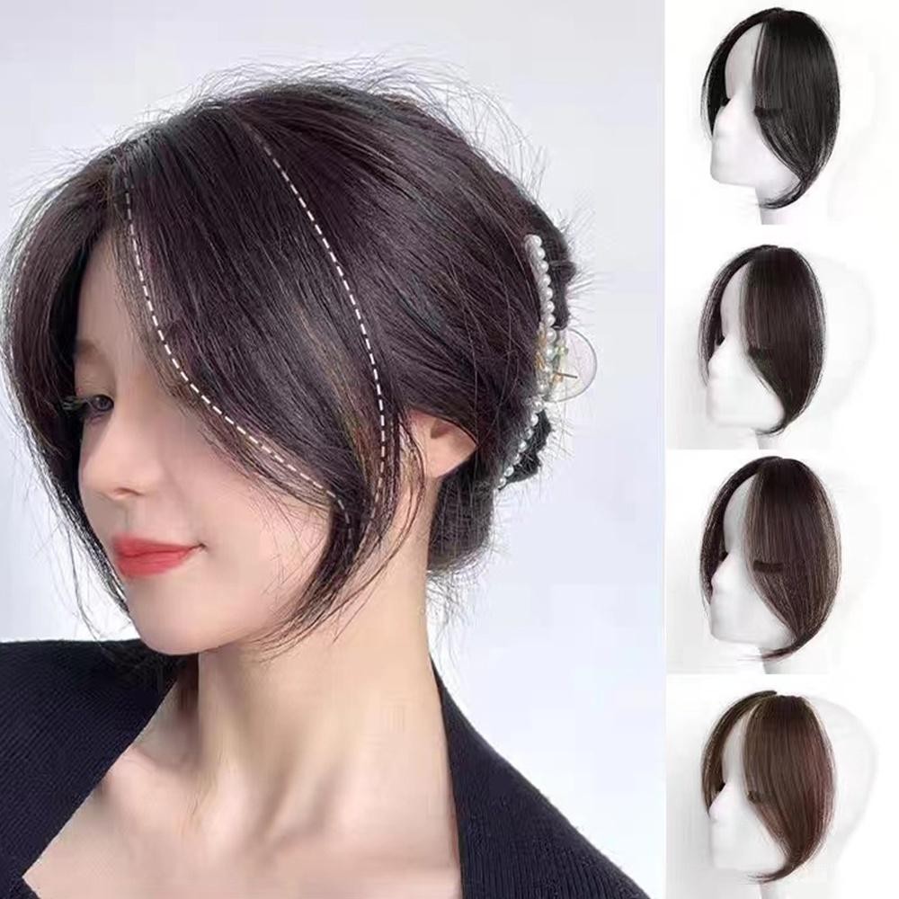 Vogue Wig Piece Length Hair Natural Women Wigs Full Fake Bangs ...