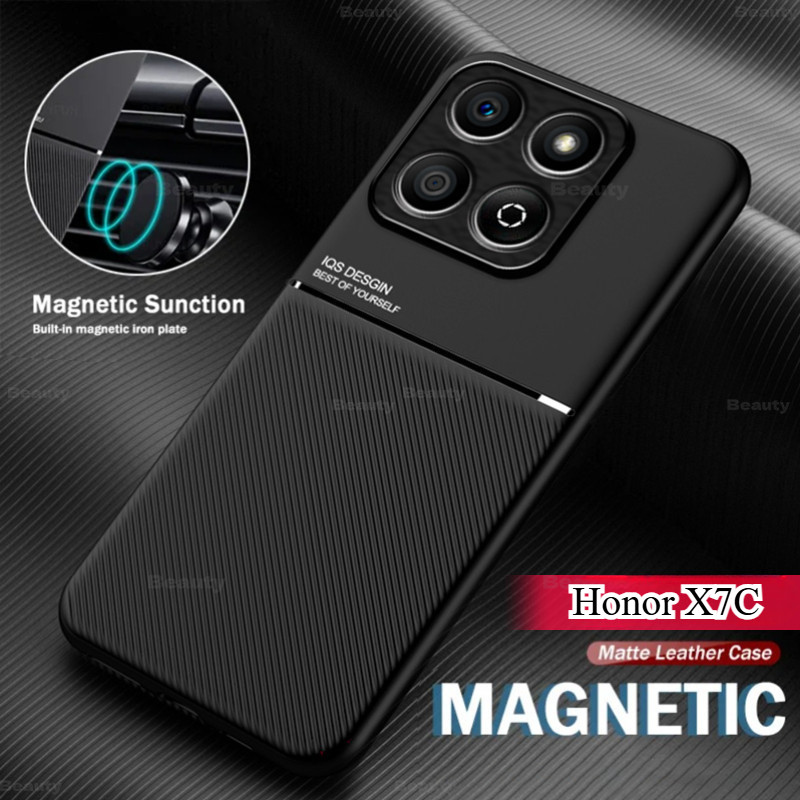 Leather Case Honor X7C 4G Phone Casing For Honor X 7C X7 C X9C Smart ...