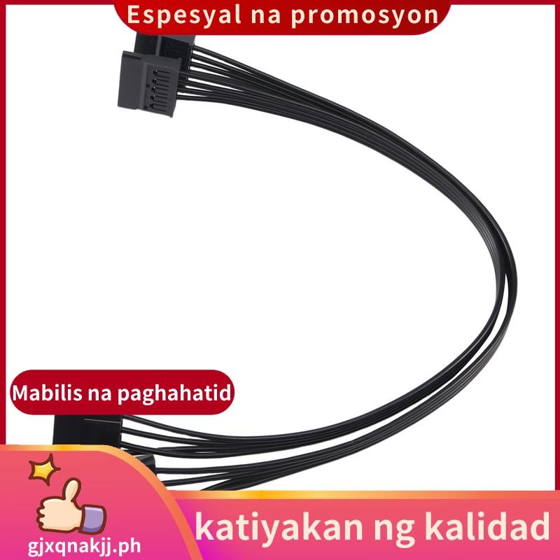 Molex IDE 4 Pin Male to 15 Pin Female SATA Power Converter Adapter ...