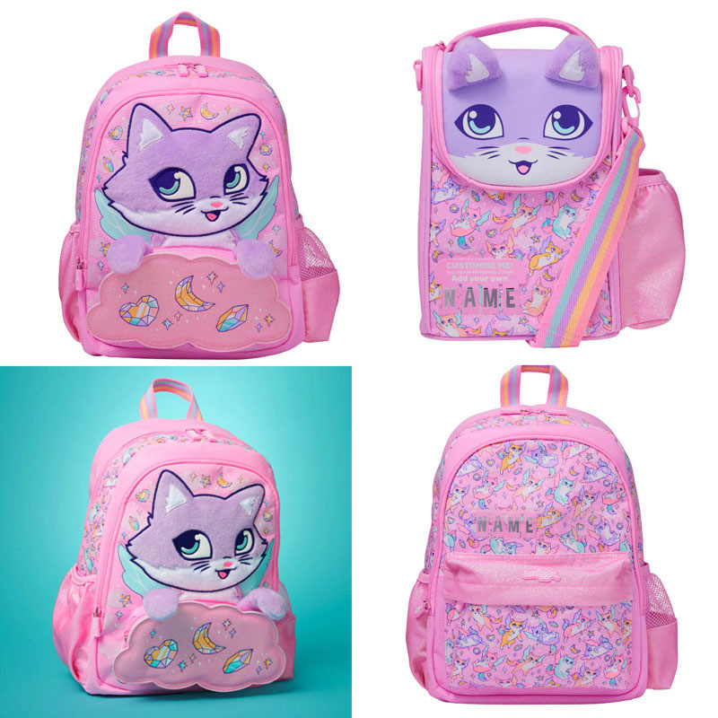 Australia smiggle Medium School Bag Perfume Cat Elementary School ...