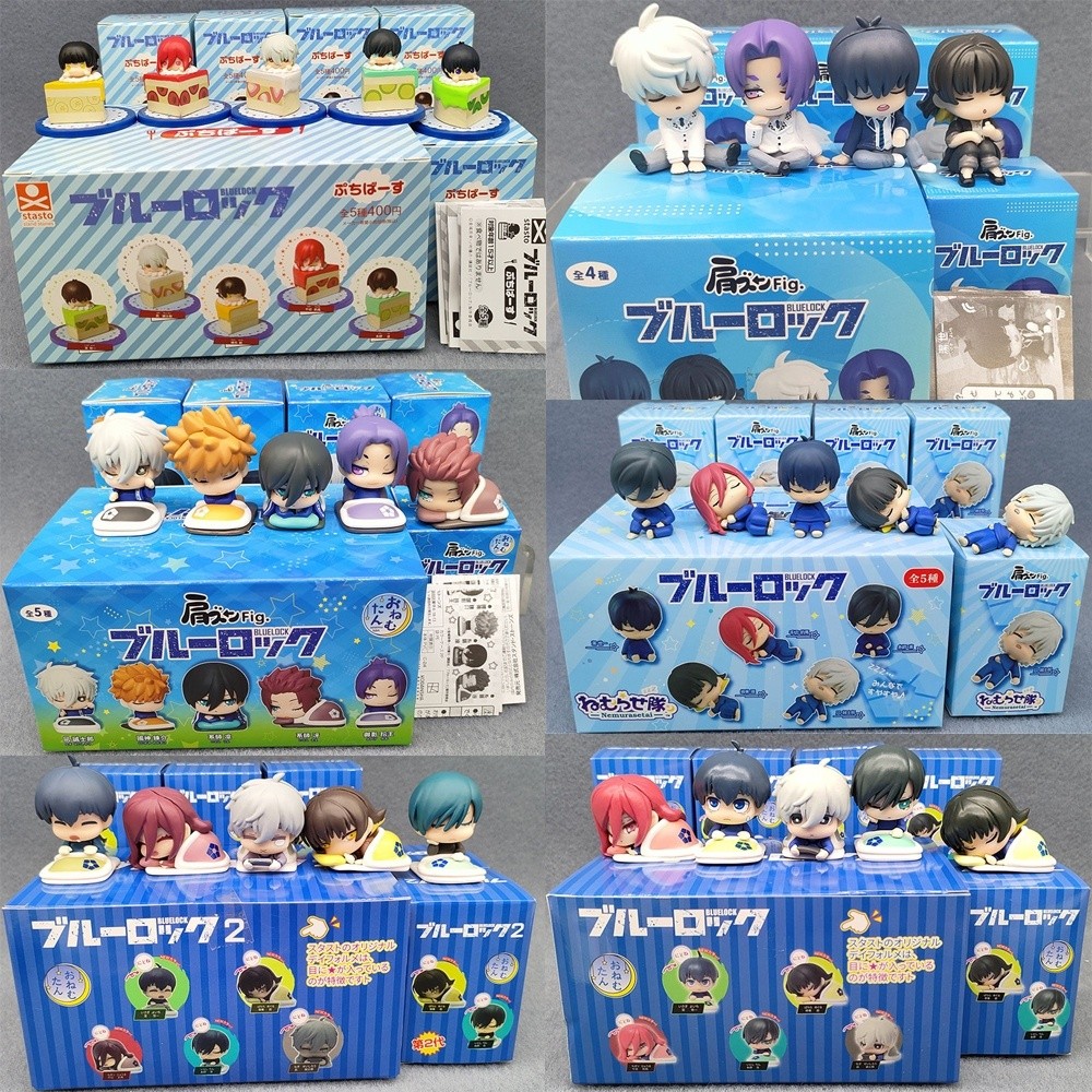 5Pcs/Set 4cm Blue Lock Anime Figure Isagi Yoichi Nagi Seishiro Chigiri ...