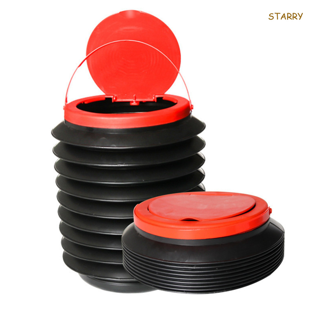 Retractable Folding Car Trash Bin Garbage Can Portable Telescopic ...