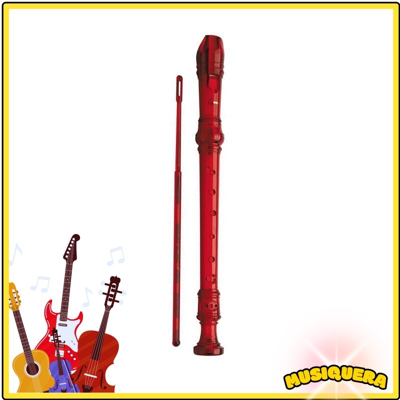 Colored Flute - Red (Transparent) | Shopee Philippines
