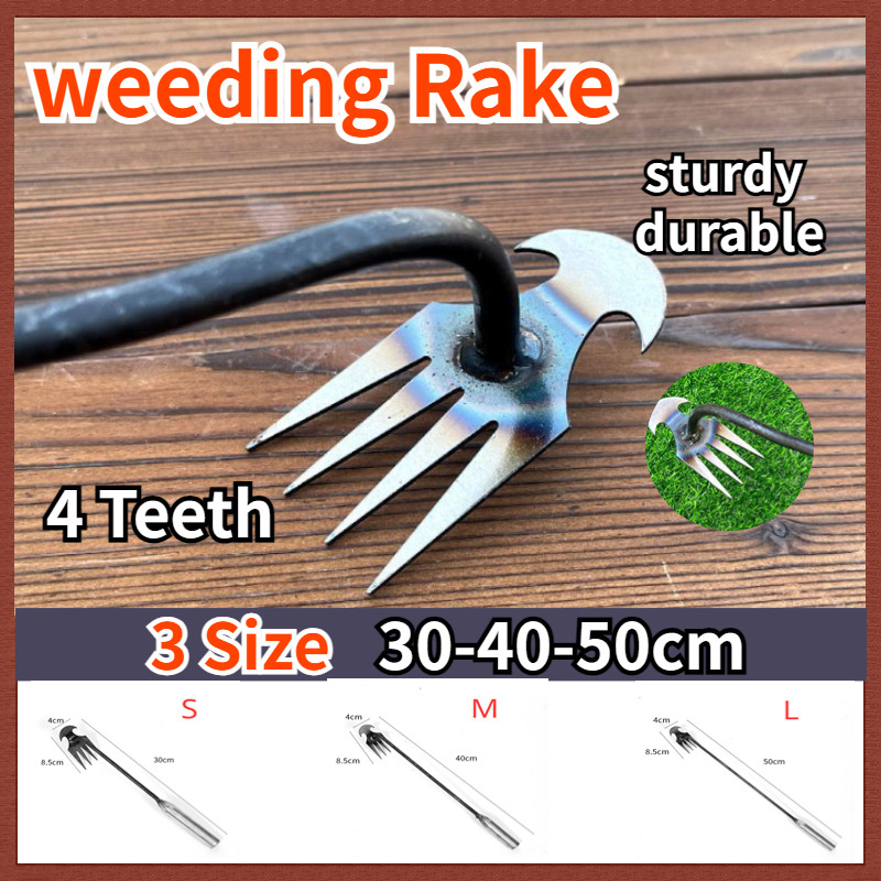Weed Rake Garden Weeding Artifact Convenient Root-pulling Weed Remover ...