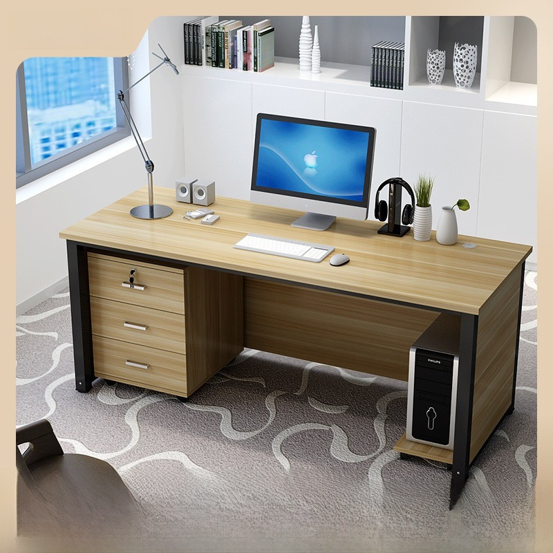 Modern Desk Boss Desk Simple Studio Manager Manager Desk Single Seat ...