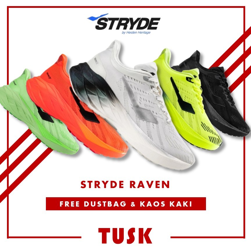 Heiden Heritage Stryde Raven Sneakers for Men and Women | Shopee ...