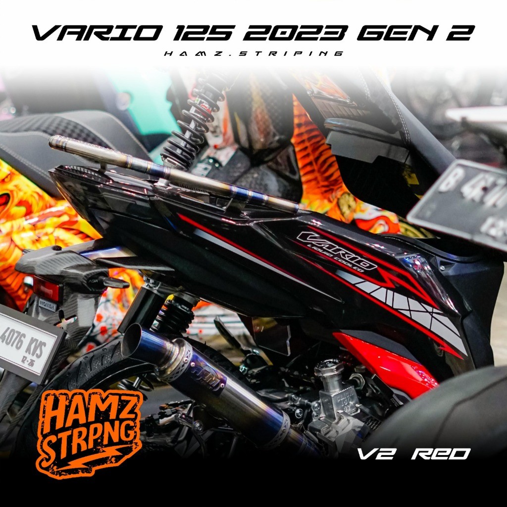 Transparent Striping Vario Gen 2 125 2023 Kayami Project Vietnam Style ...