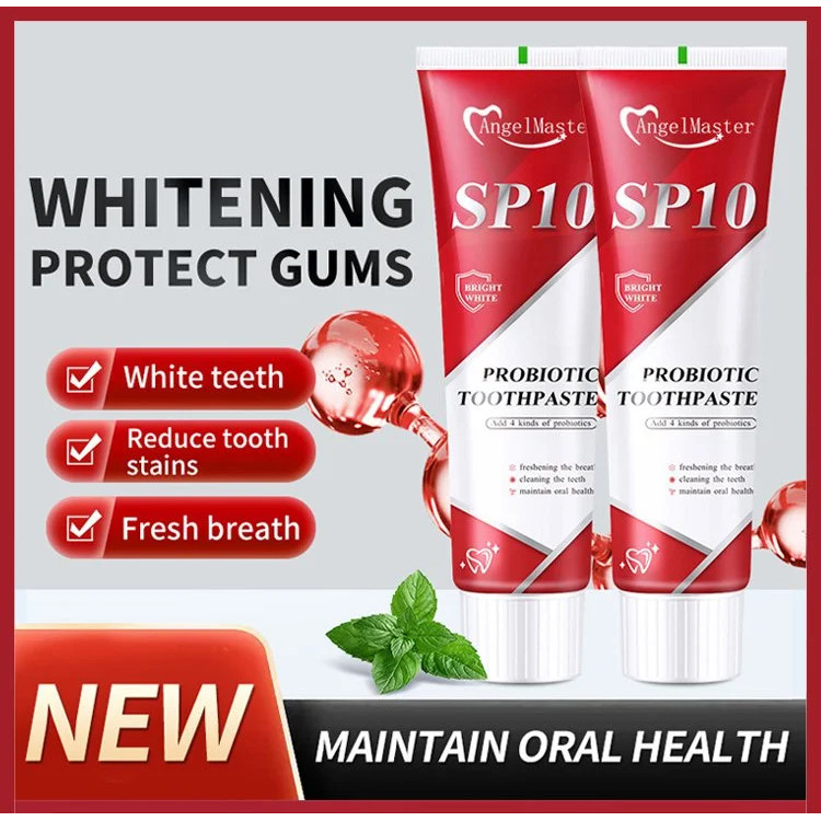 Ready stock SP10 Probiotics Toothpaste for Whitening Teeth Fresh Breath ...