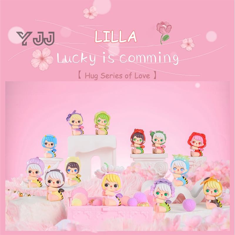 yangjianjun＞ LILLA Lucky Ising Loving Hug Series Blind Box Figures ...