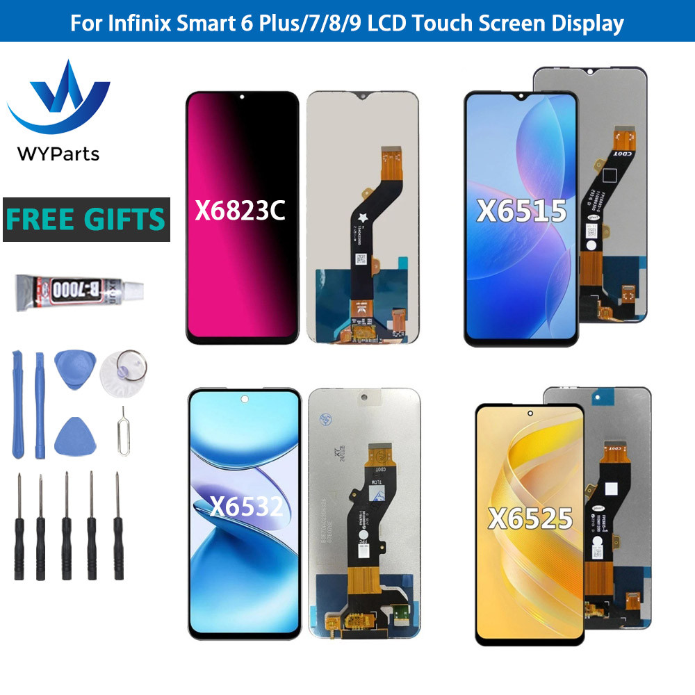 For Infinix Smart 6 Plus X6823C/Smart 7 X6515/Smart 8 X6525/Smart 9 ...