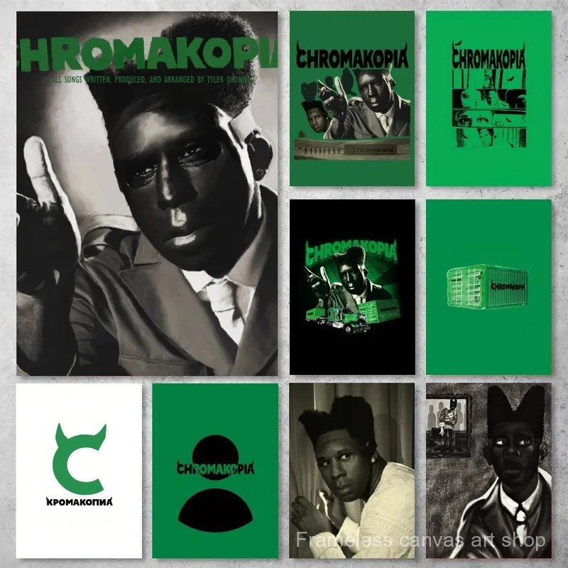 Tyler The Creator Chromakopla Poster Gallery Print Home Decor,No Frame ...