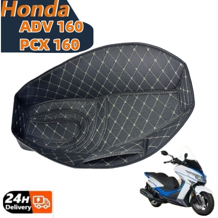 COD HONDA PCX 160/ADV 160 PREMIUM UBOX Seat COMPARTMENT Cover Leather ...