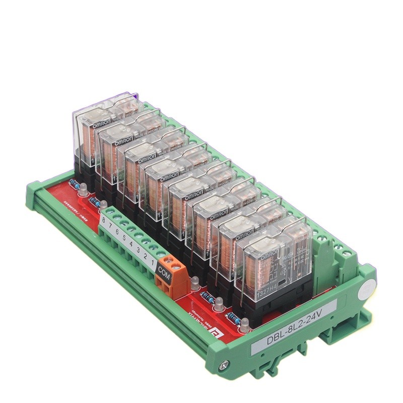 ＄2~24-way Omron relay module module control board amplifier board 2 ...