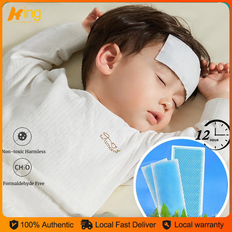 20 Pcs Baby Cool Fever Cooling Patch Summer Physical Cooling Ice Cool ...
