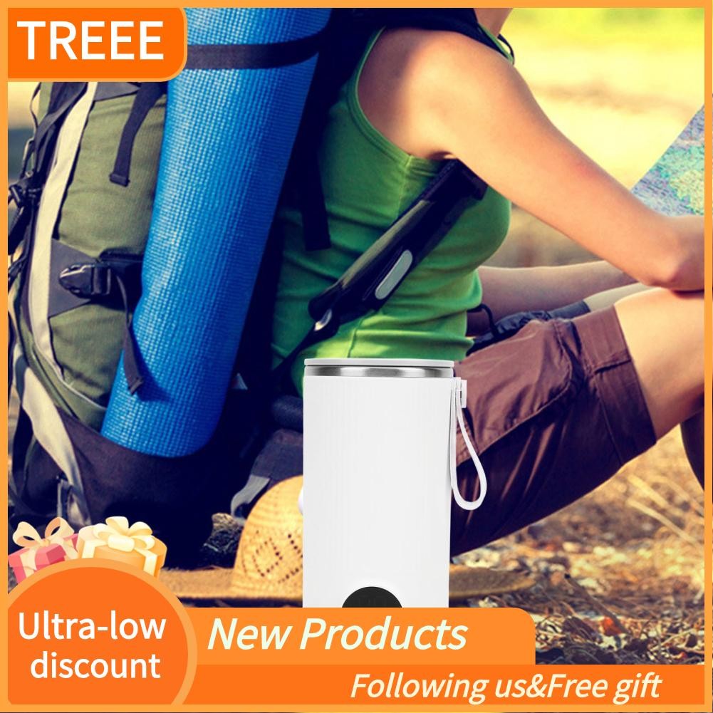 Treee Travel Tea Coffee Kettle USB Charging Fast Boiling Cordless ...