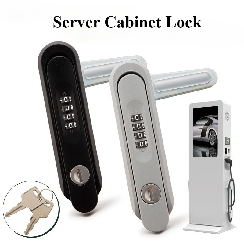 Combination Lock With Keys Server Cabinet Lock For Charging Pile ...