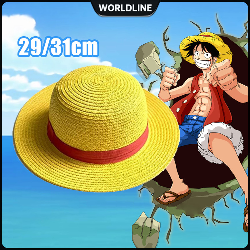 COD One Piece Luffy Straw Hat Cosplay Japanese Anime Cosplay Straw Hat ...
