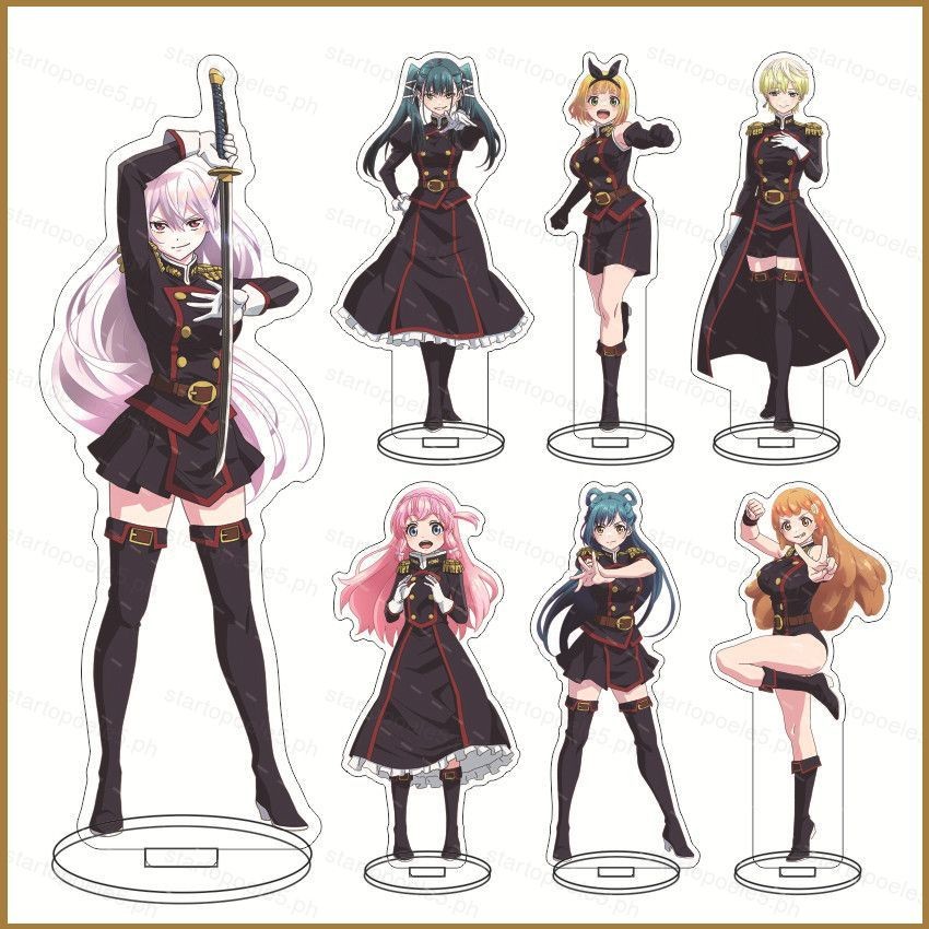 Sta5 Chained Soldier Anime Figure Model Toy Acrylic Stands Plate Holder ...