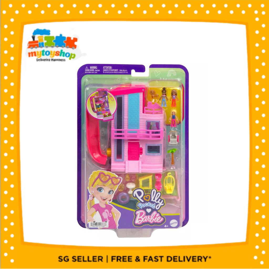 Polly Pocket Barbie Dreamhouse Compact Playset | Shopee Philippines