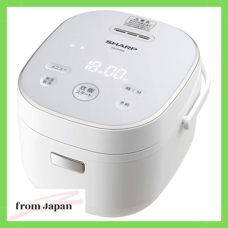 Sharp Rice Cooker with Bread Baking Function 3 Go White KS-CF05A-W ...