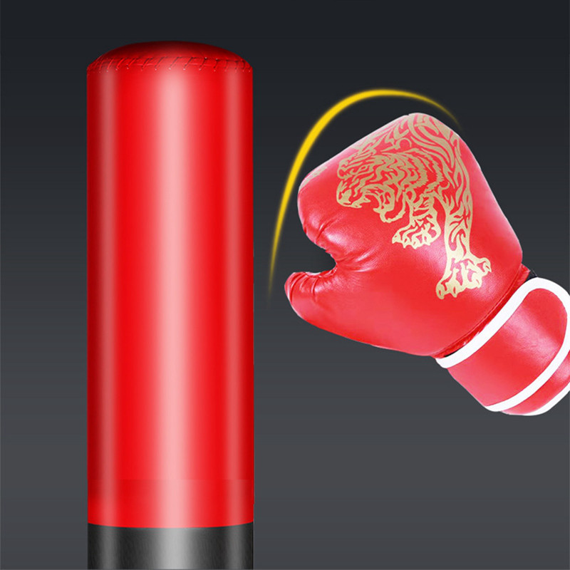 LFE Boxing Gloves PU Tiger print Leather Sanda Training Glove for Adult ...