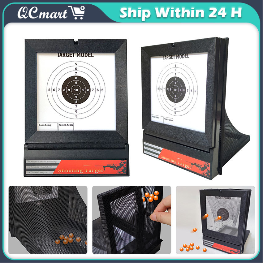 【Fast Shipment】 Metal Adult Target Practice Paper Targets Slingshot ...