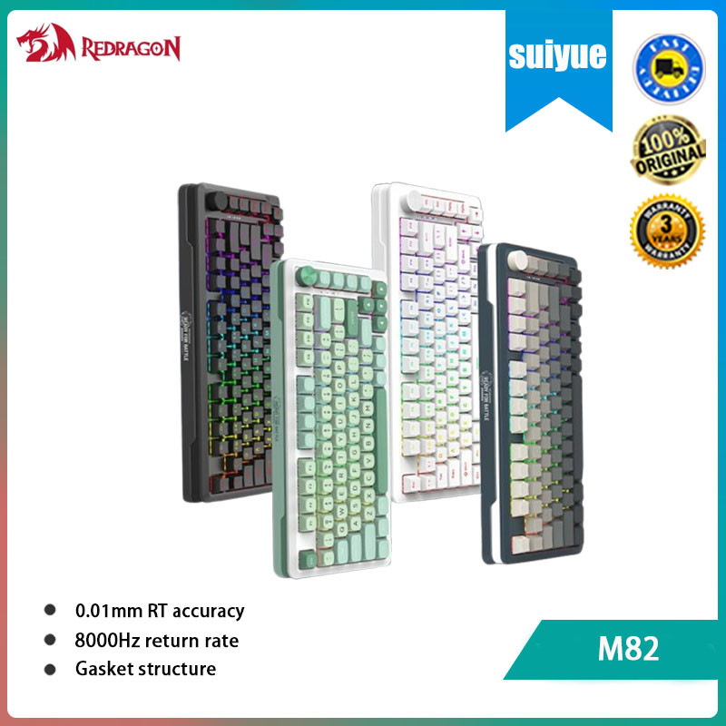 REDRAGON M82/M82Pro Gaming Magnetic Axis Keyboard Gasket Structure 8K ...
