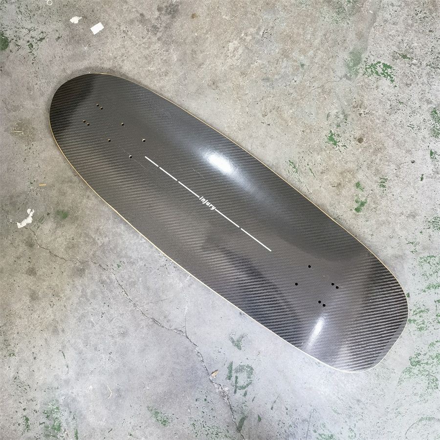 Carbon Fiber Land Surfboard Surface 7 Layers Canadian Maple and Carbon ...