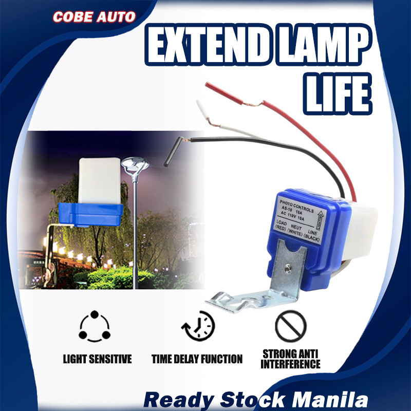 220V Waterproof Street Lamp Light Photocell Controller, 10A Sensitive ...