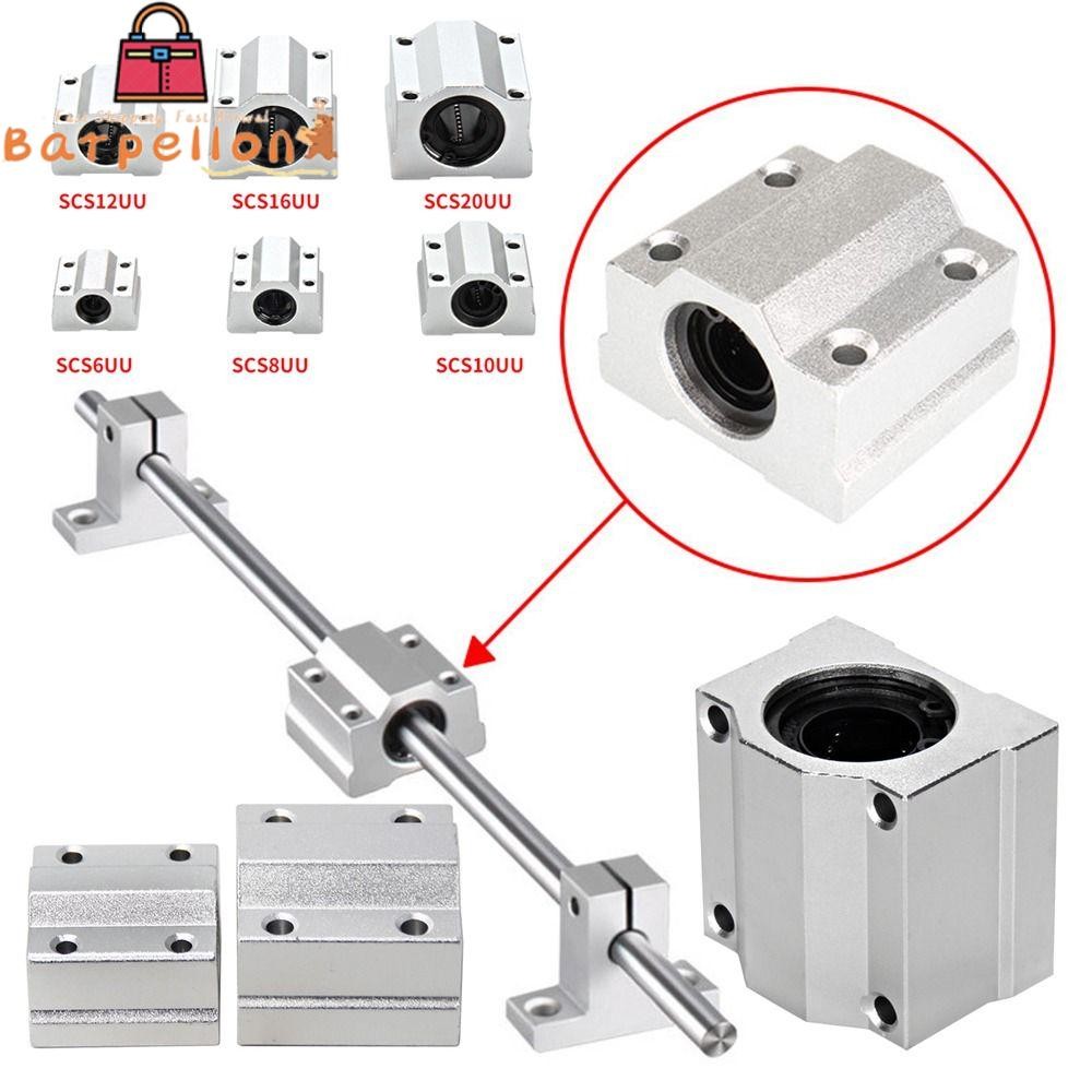 BARPELLON Linear Ball Bearing, SCS16UU SCS20UU SCS8UU SCS10UU SCS12UU Slide Bushing Block ...
