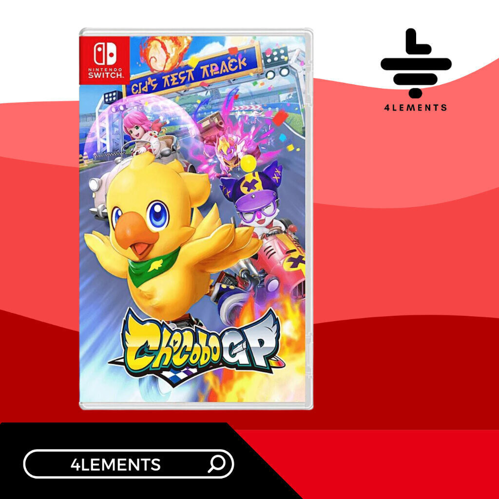 SWITCH CHOCOBO GP (GAME) (ENG) | Shopee Philippines