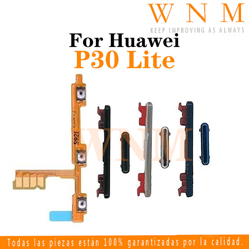 For Huawei P30 Lite / Nova 4E Power button flex on / off Switch Button ...