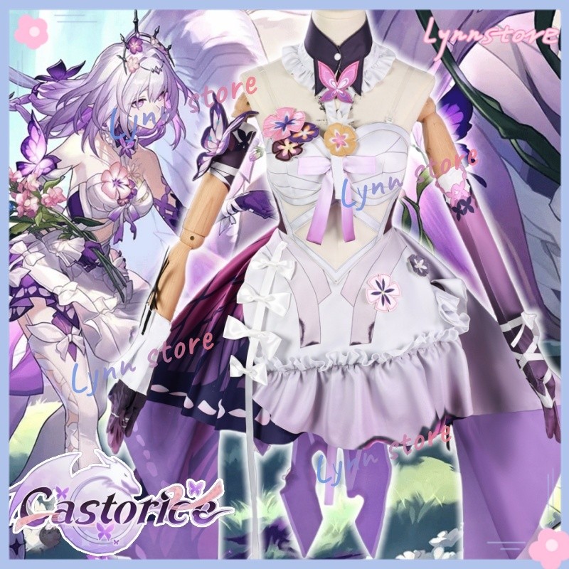HONKAI STAR RAIL Cosplay Costume CASTORICE Cos Dress Outfits CASTORICE ...