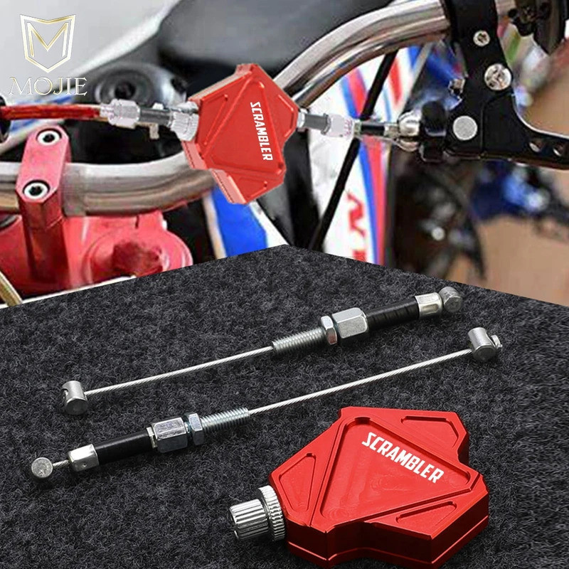 Motorcycle Easy Pull Clutch Lever System For DUCATI Scrambler Cafe ...