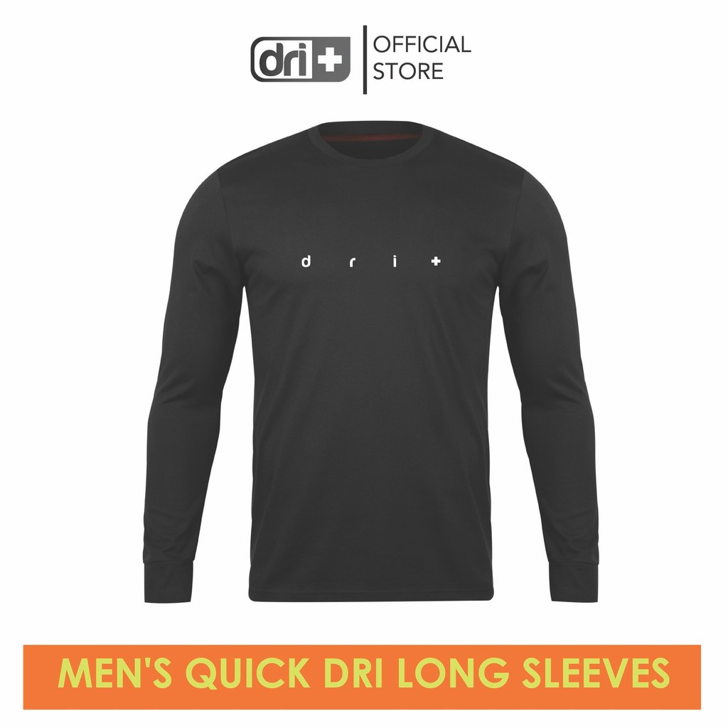 Dri Plus Men's Quick Dri Long Sleeve 1 piece DUMSJ4401 | Shopee Philippines