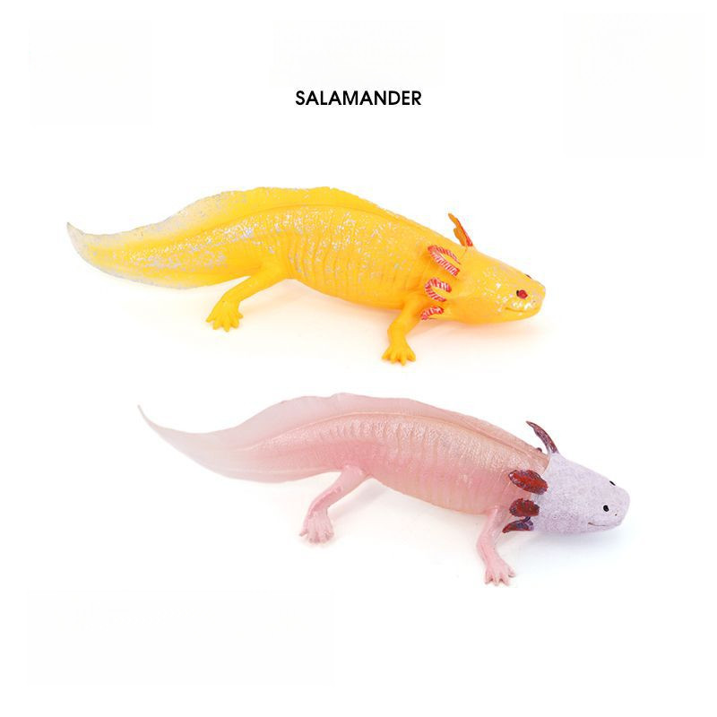 Children's Cognitive Toys Realistic Axolotl Model | Shopee Philippines