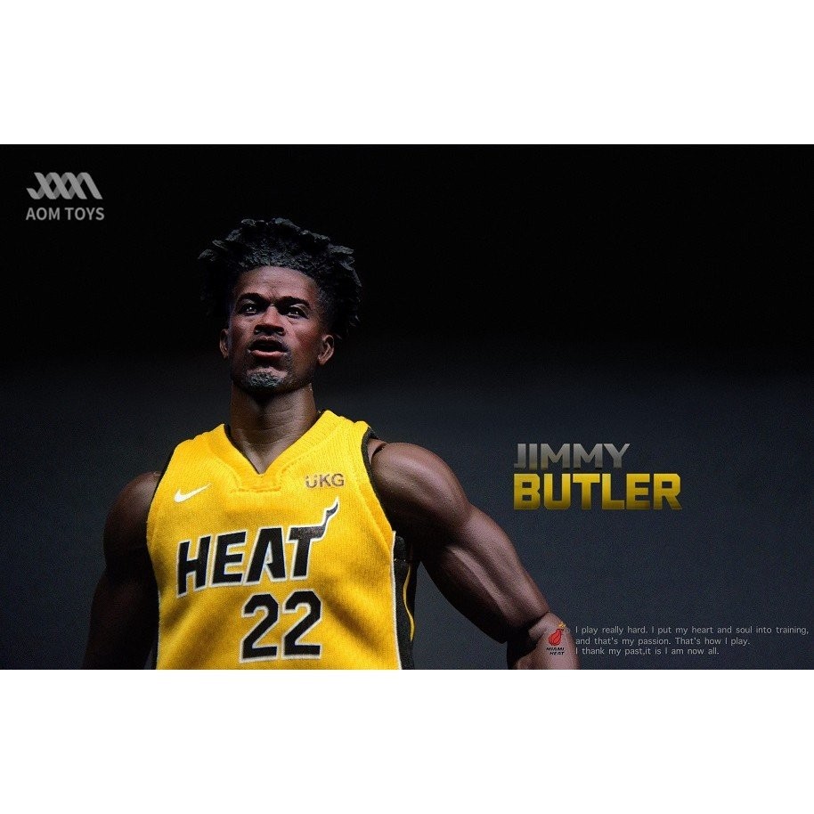 AOM 1/6 NBA Star Jimmy Butler Butler2.0 Head Sculpt Spot Goods | Shopee ...