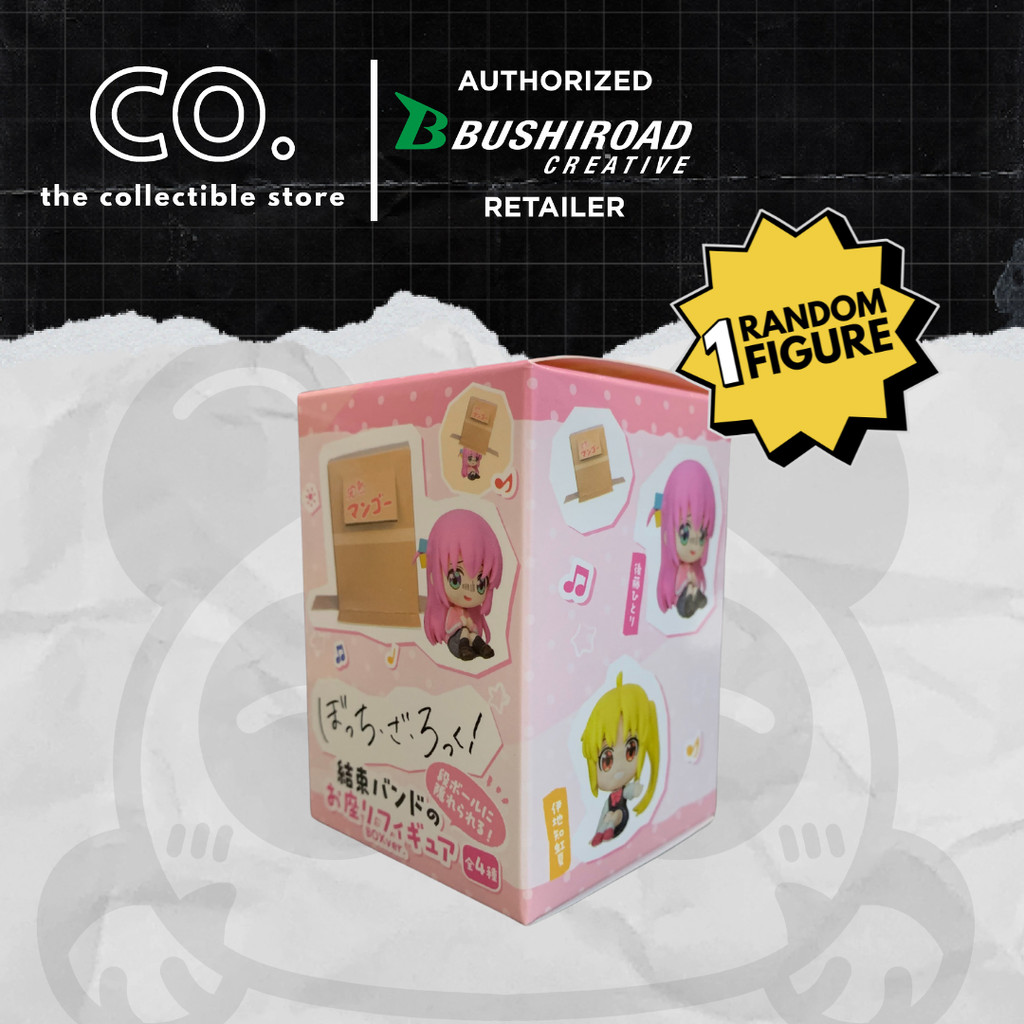 Bushiroad Bocchi the Rock - Kessoku Band Sitting Can Hide in Cardboard ...