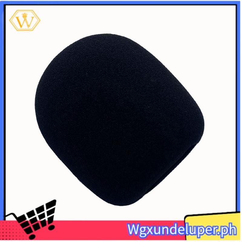 【W】1Pcs Microphone Sponge Covers Mic Windscreens Foam Windshield for ...