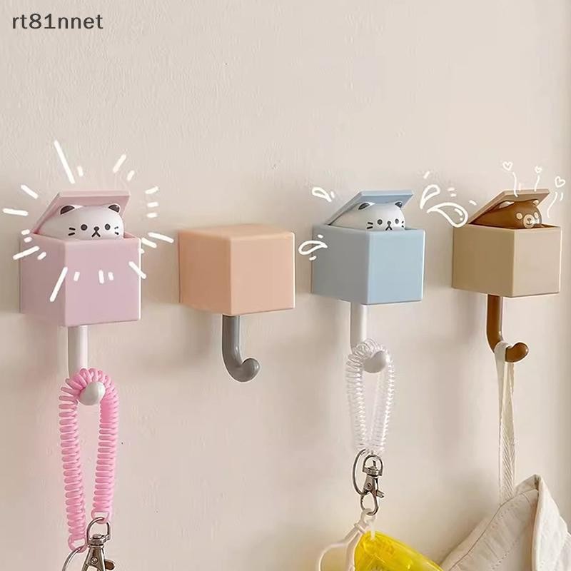 COD RT Key Holder Wall House Cat Keychain Hangers Key Rack Wall Hook ...