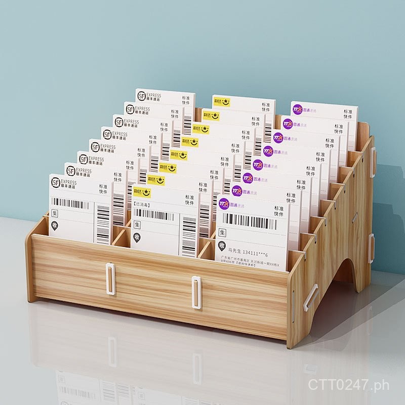 Bill Desktop Organizer Rack Classification Logistics Mobile Phone ...