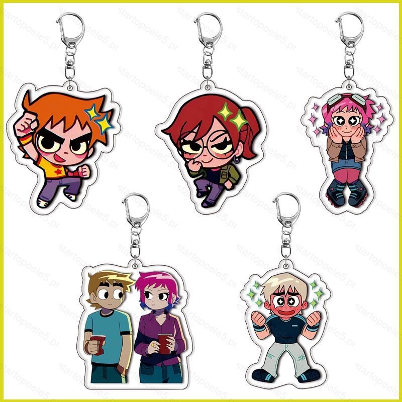 ST5 Scott Pilgrim Takes Off Acrylic Keychain Pendant Bags Accessories ...
