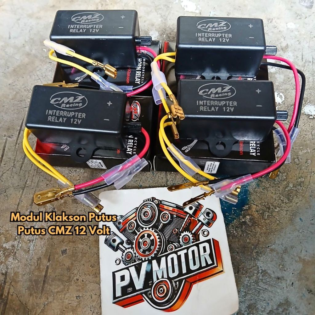 CMZ Universal Car Motorcycle 12V Disconnect Horn Module Relay Can Be ...